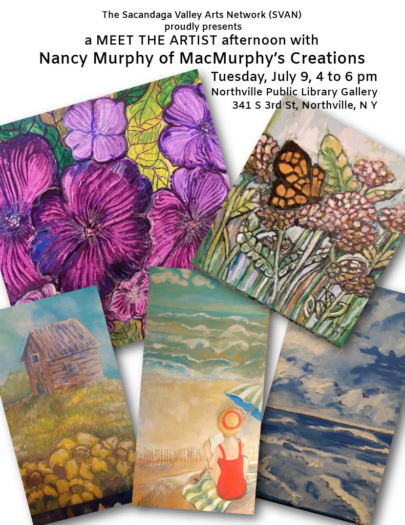 SVAN Proudly Presents: Meet the Artist Afternoon with Nancy Murphy of ...